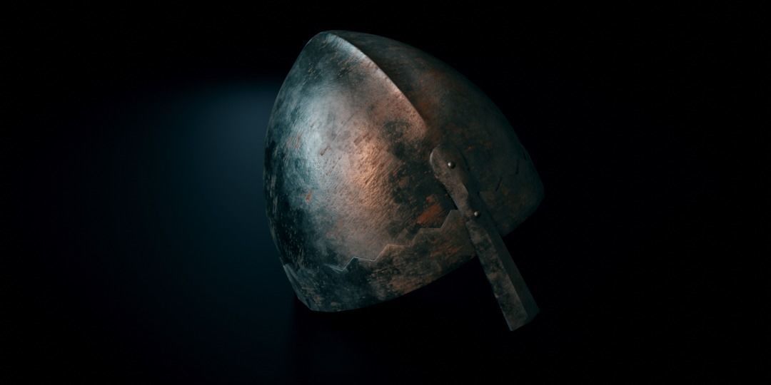 Medieval Soldier Helmets free 3D model | CGTrader