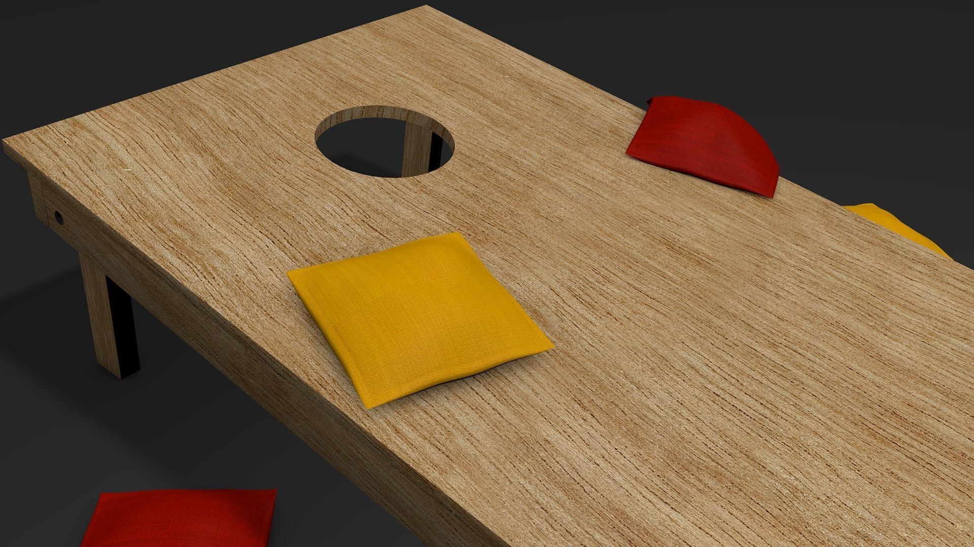 Cornhole 3D model | CGTrader