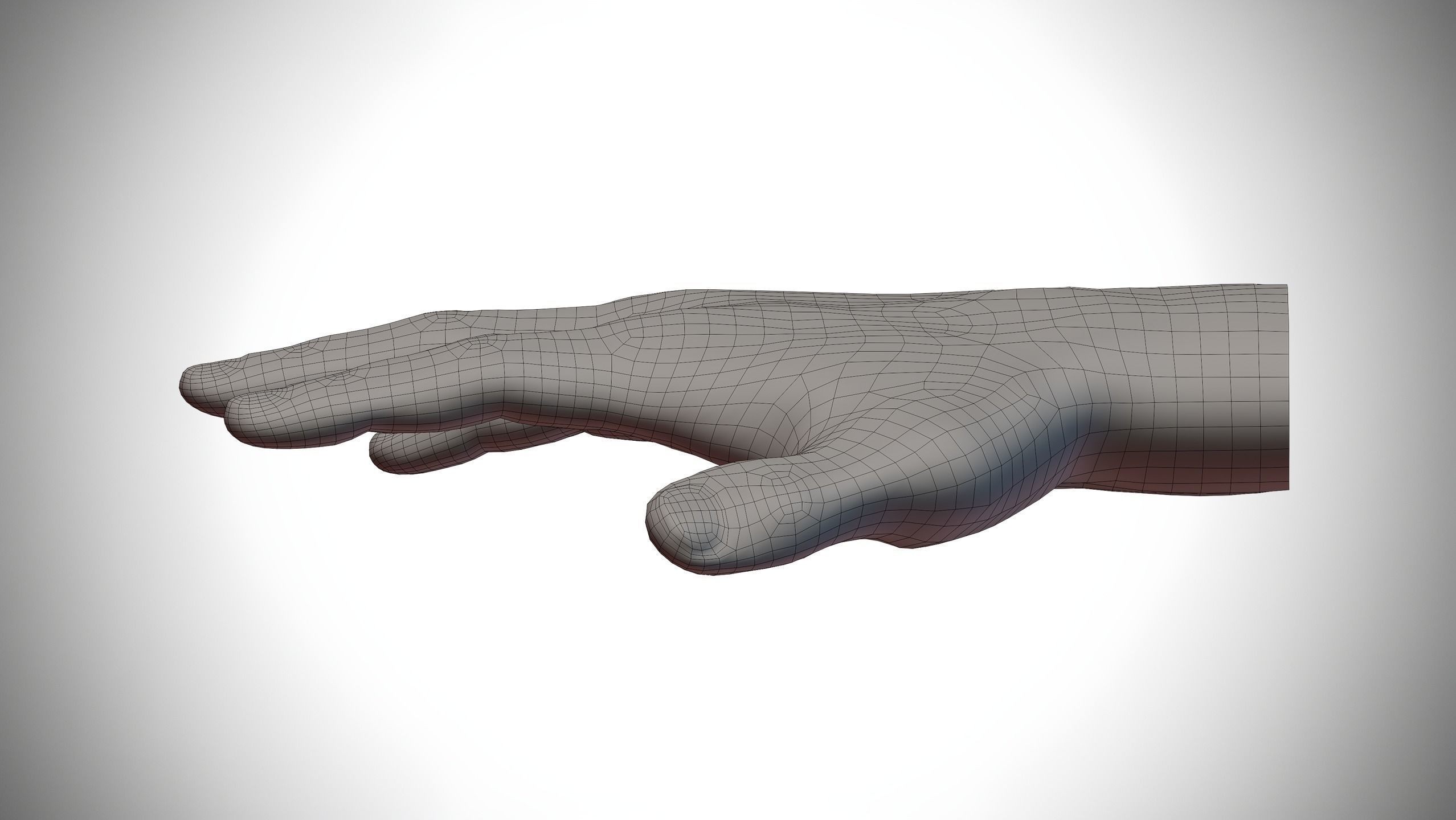 3D model Low-Polygon Hand VR / AR / low-poly | CGTrader