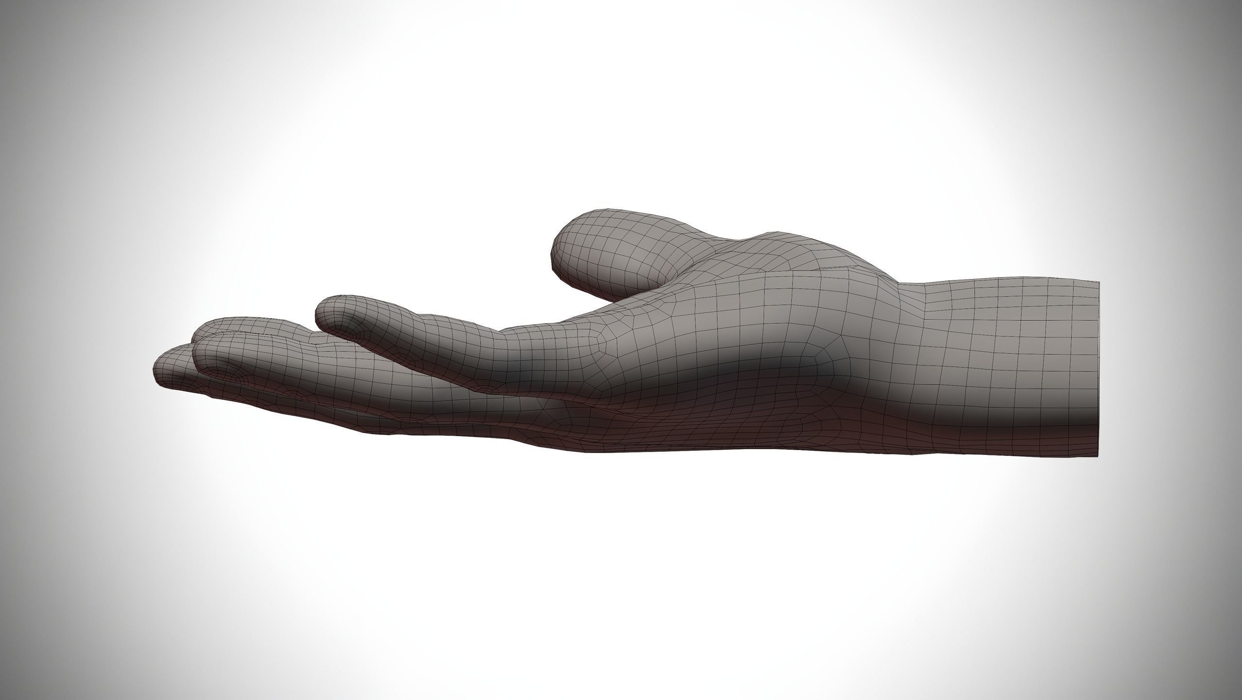 3D model Low-Polygon Hand VR / AR / low-poly | CGTrader