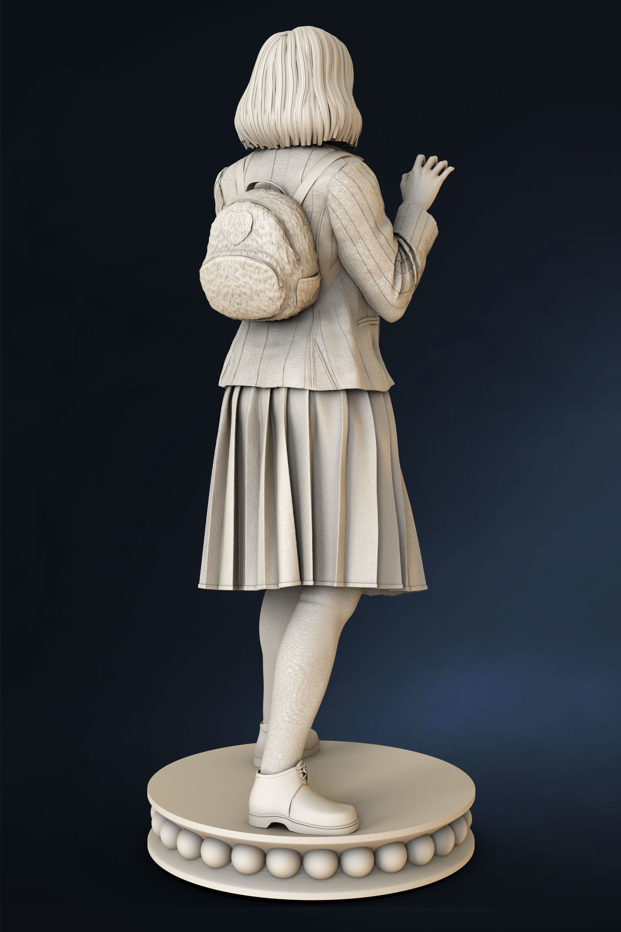 Enid Sinclair - Wednesday 3D model 3D printable | CGTrader