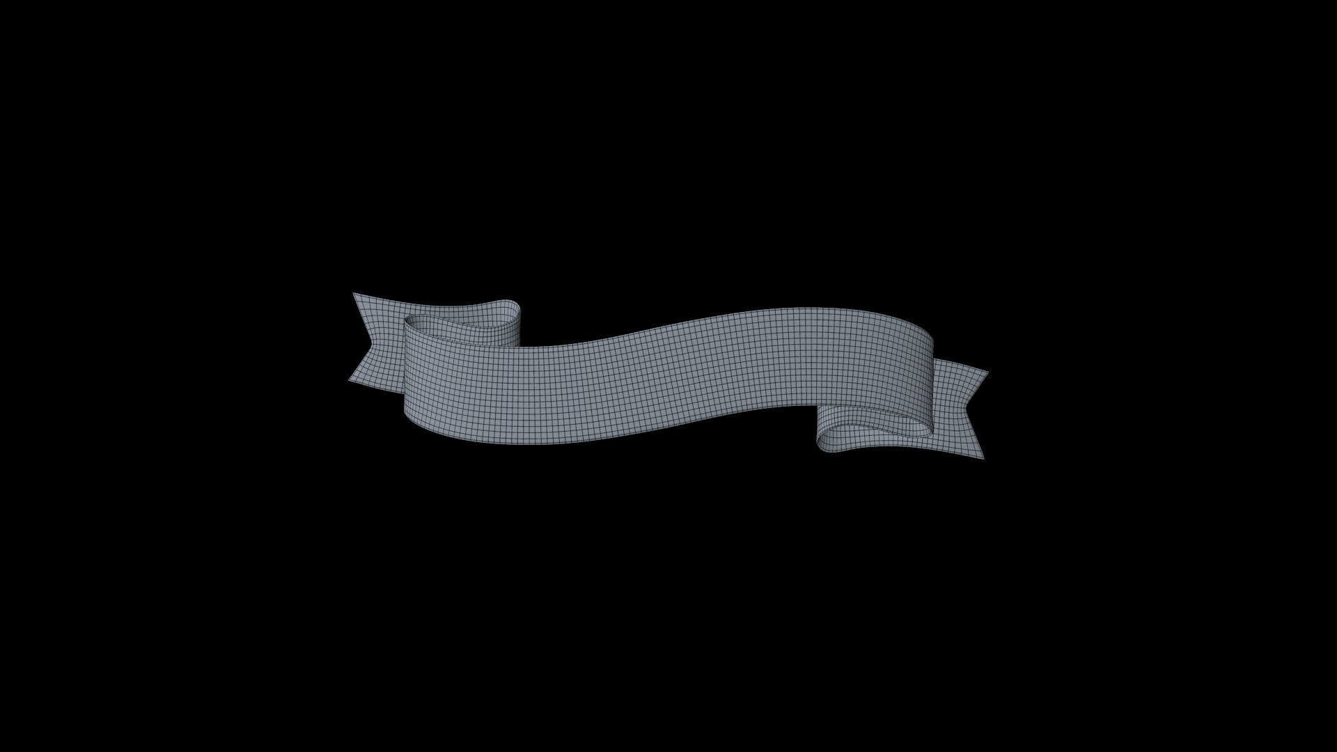 RIBN-002 Ribbon 3D model | CGTrader