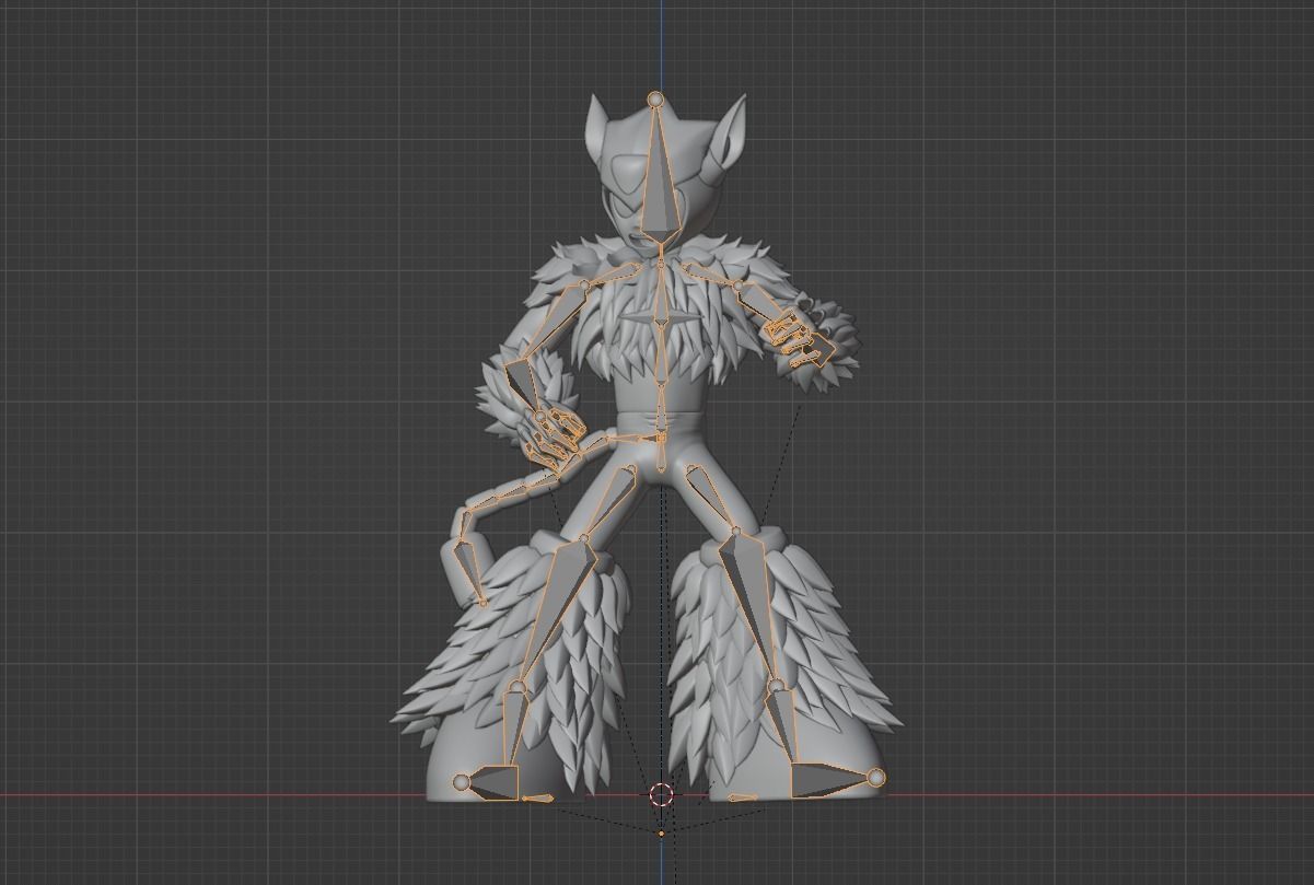 Pluto Mega Man V 3D model rigged | CGTrader