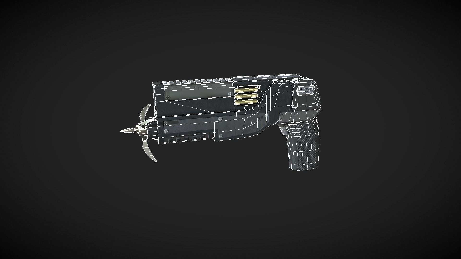 Grappling Gun free VR / AR / low-poly 3D model rigged | CGTrader