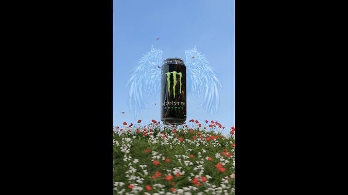 Monster Bottle Animation 3D model animated rigged | CGTrader