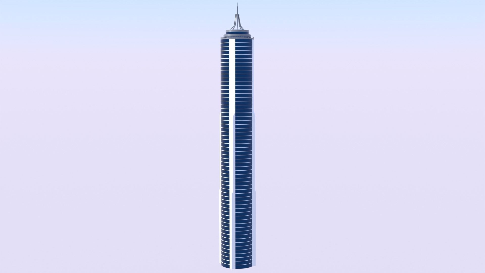 3D model Basic Skyscraper Tower VR / AR / low-poly | CGTrader