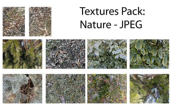 Nature Textures Pack 8 Texture | CGTrader