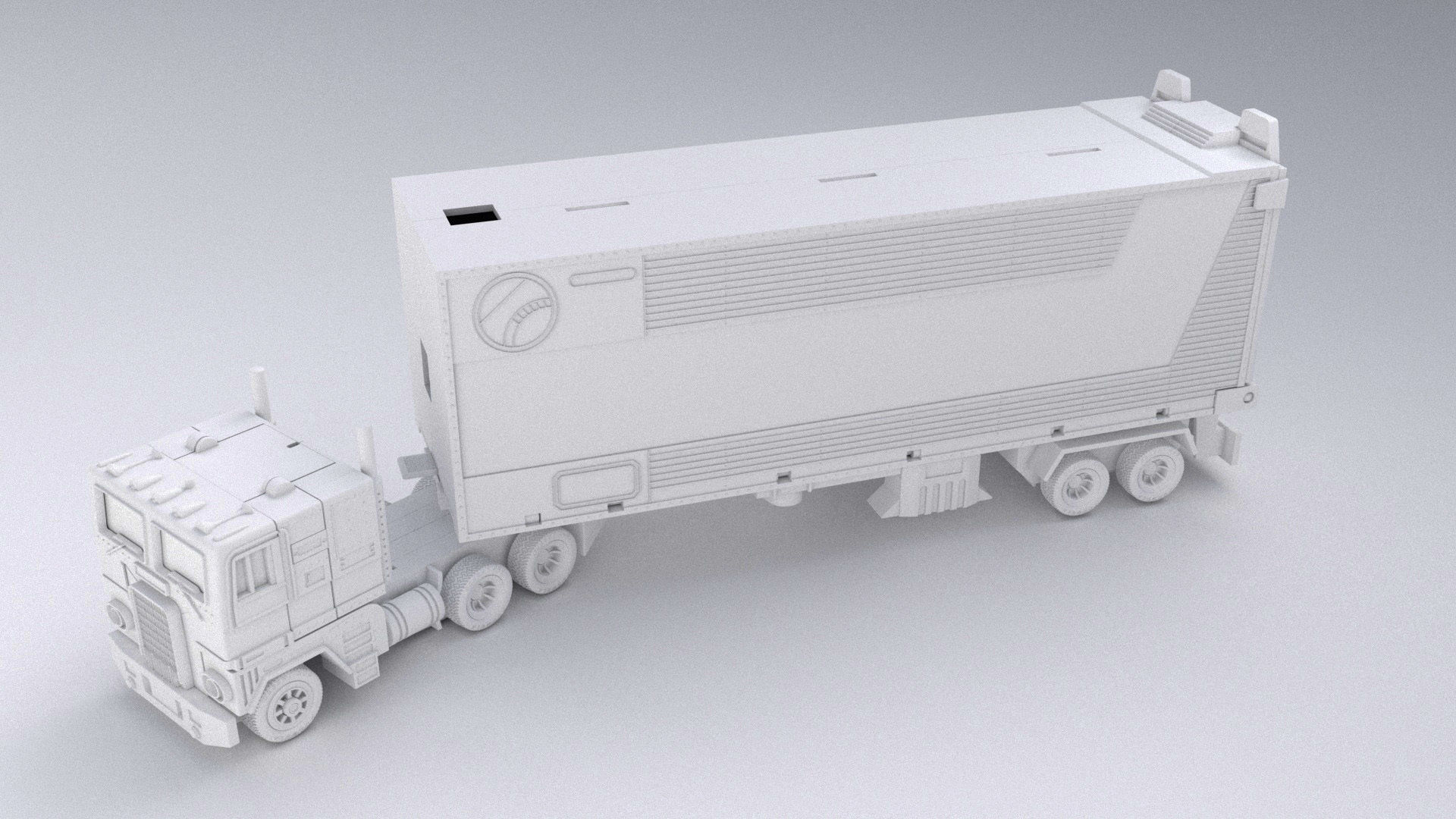 Optimus Prime Convoy g1 toy 3D model animated rigged | CGTrader