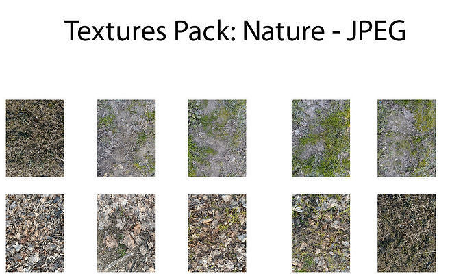 Nature Textures Pack 9 Texture | CGTrader