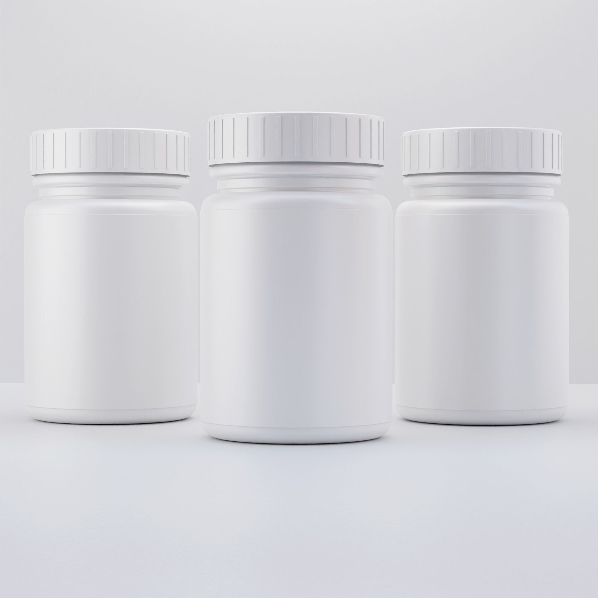 Supplement Bottle with Label Packaging 3D Modelling 3D model | CGTrader