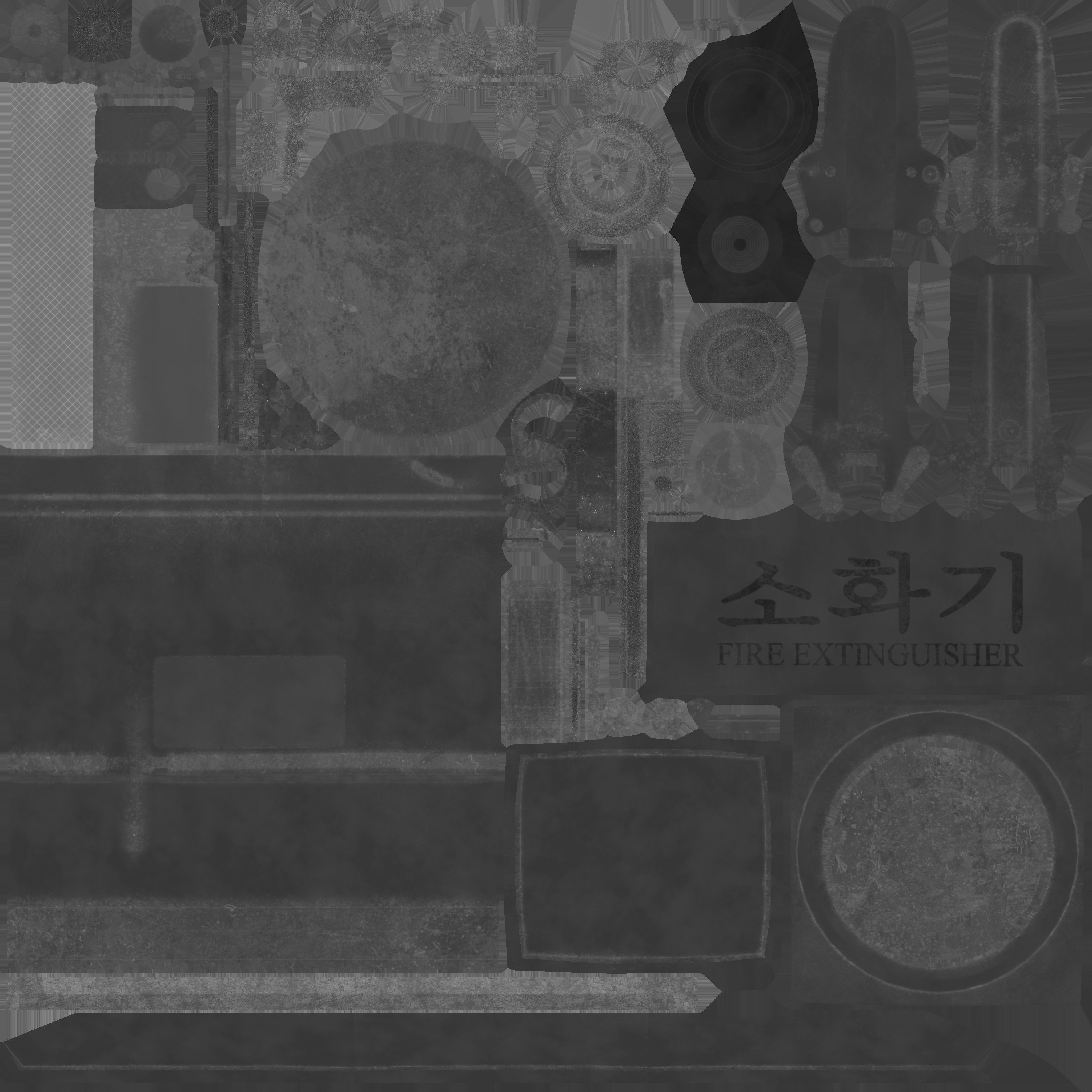 3D model Game Ready Fire Distinguisher VR / AR / low-poly | CGTrader