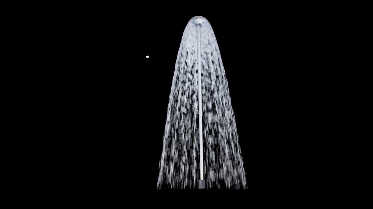 Realistic Water Fountain Loop Animation 11 3D model animated | CGTrader