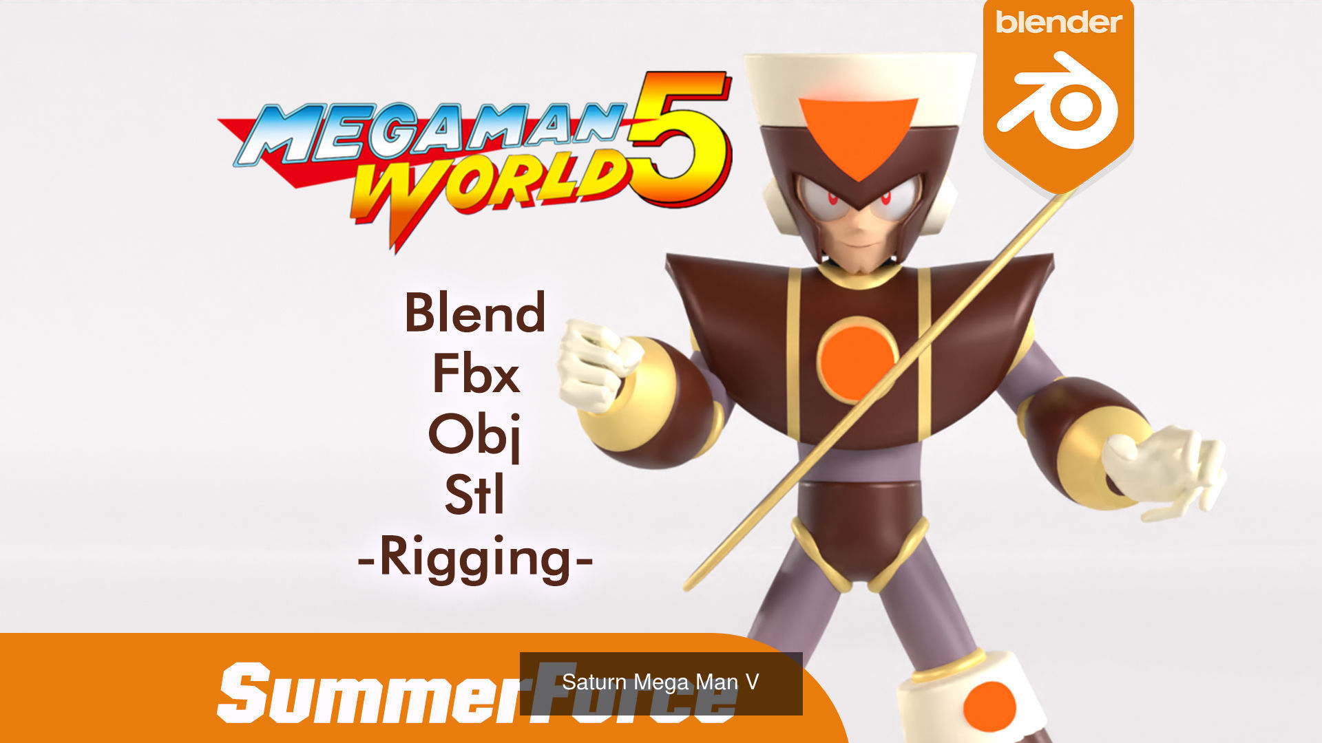 Boss Mega Man V Collection | CGTrader