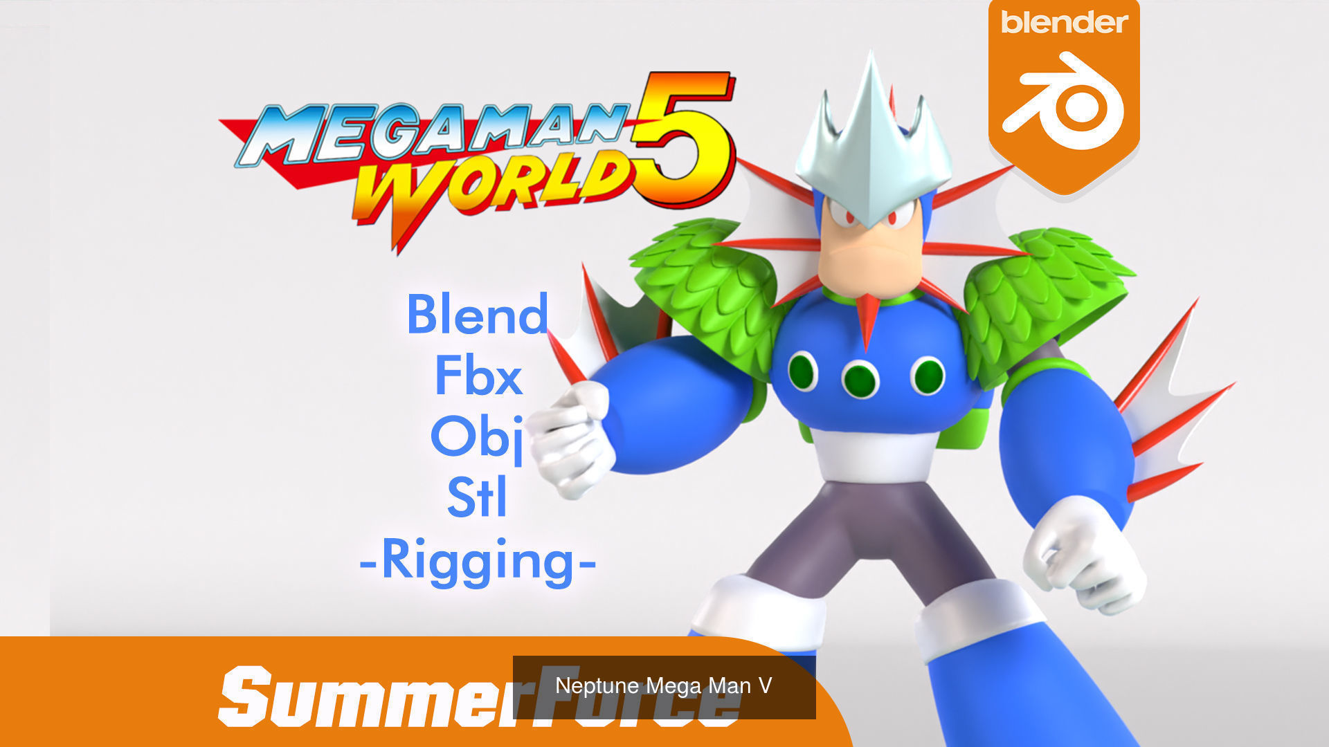 Boss Mega Man V Collection | CGTrader