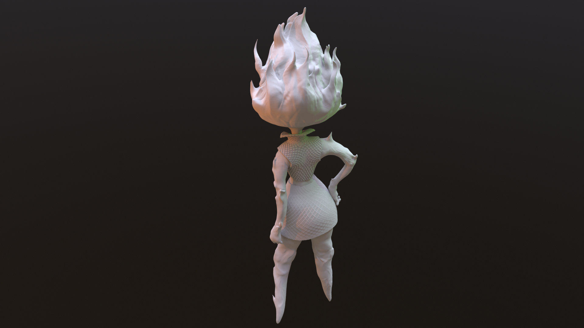 Pixar Elemental Ember Lumen printable 3D model 3D printable | CGTrader