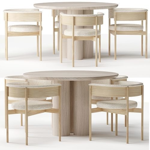 N-SC01 chair by Norm Architects2 3D model | CGTrader