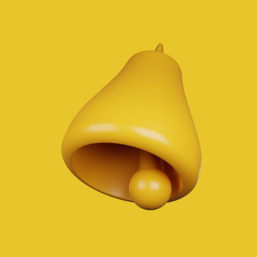 Bell 3D icon 3D model | CGTrader