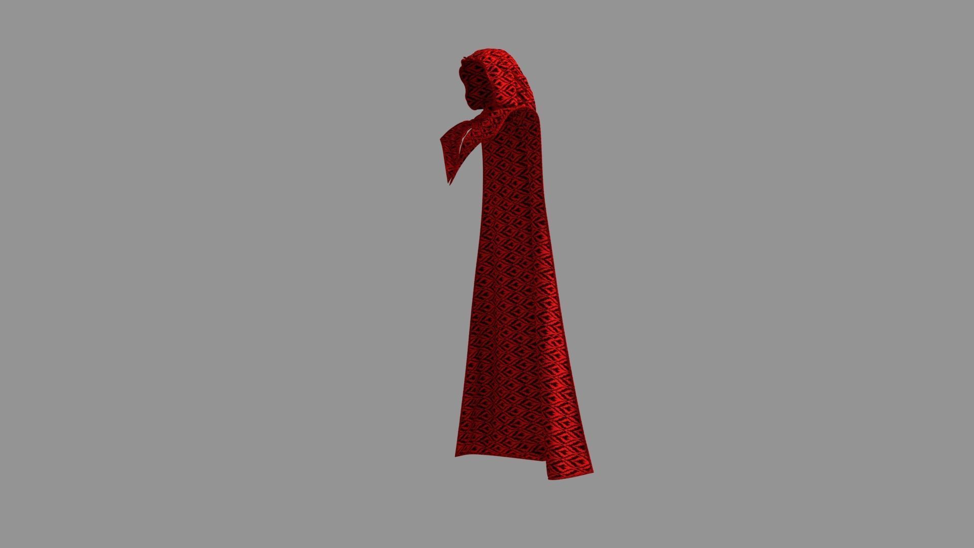 cape wrap 3D model | CGTrader