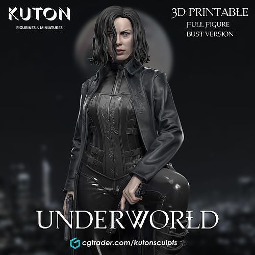 Underworld Selene 3D model 3D printable | CGTrader