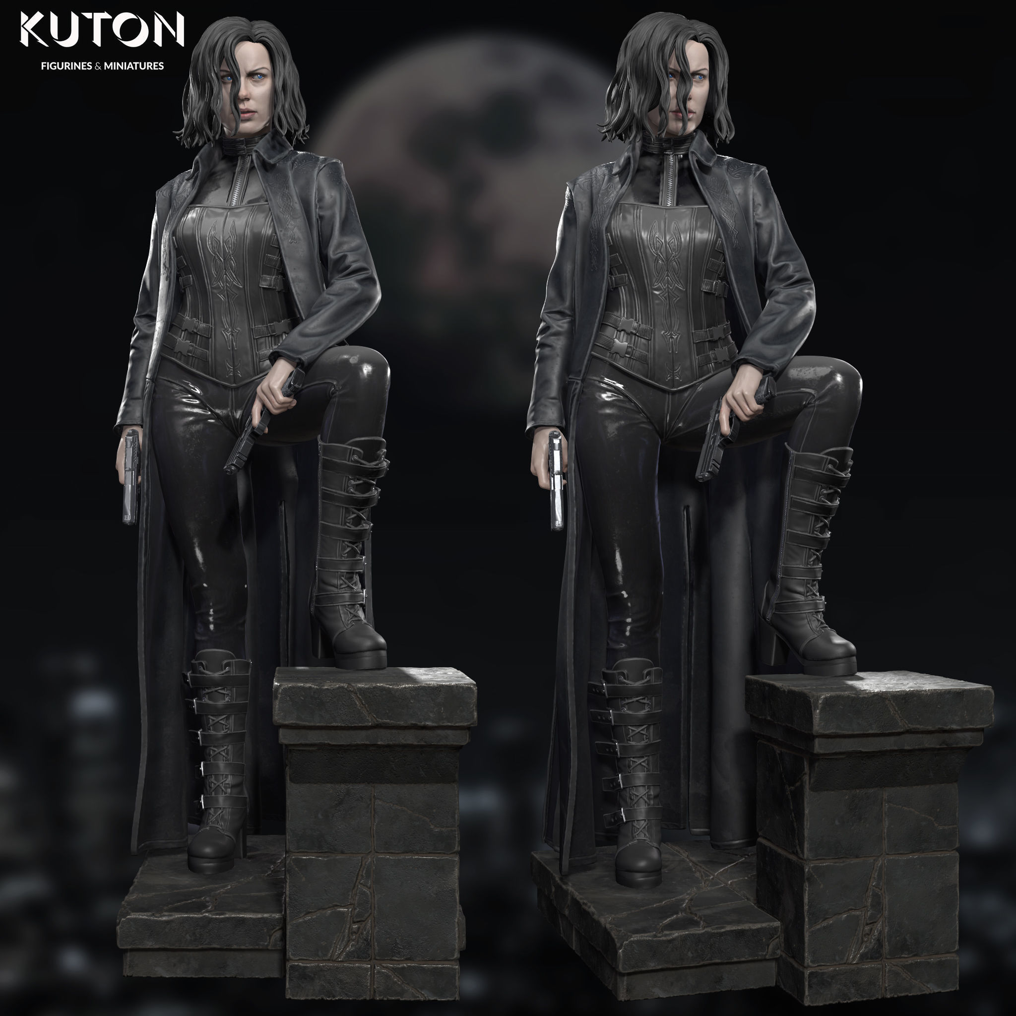 Underworld Selene 3D model 3D printable | CGTrader