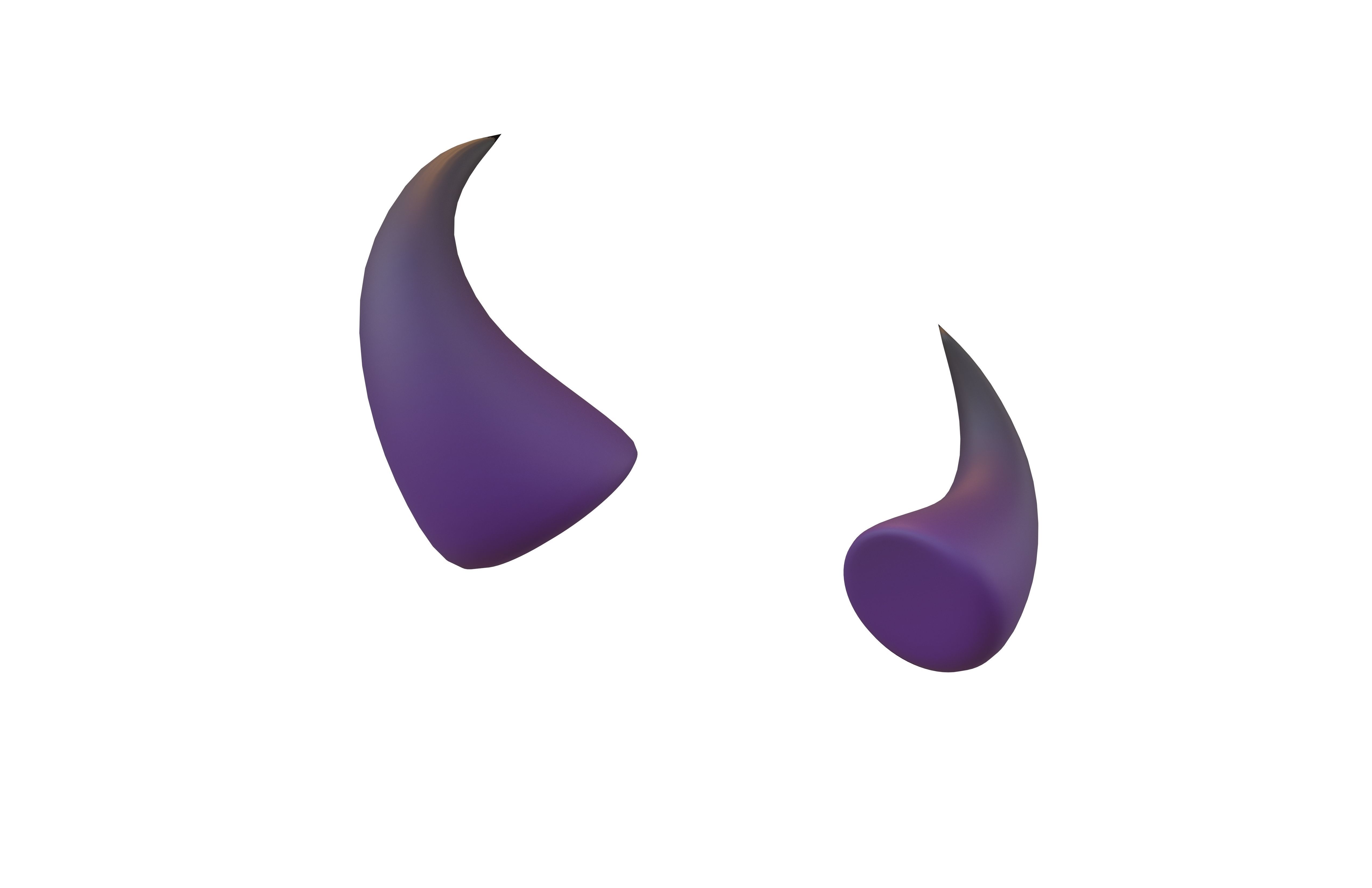 3D model Devil Horn v1 007 VR / AR / low-poly | CGTrader