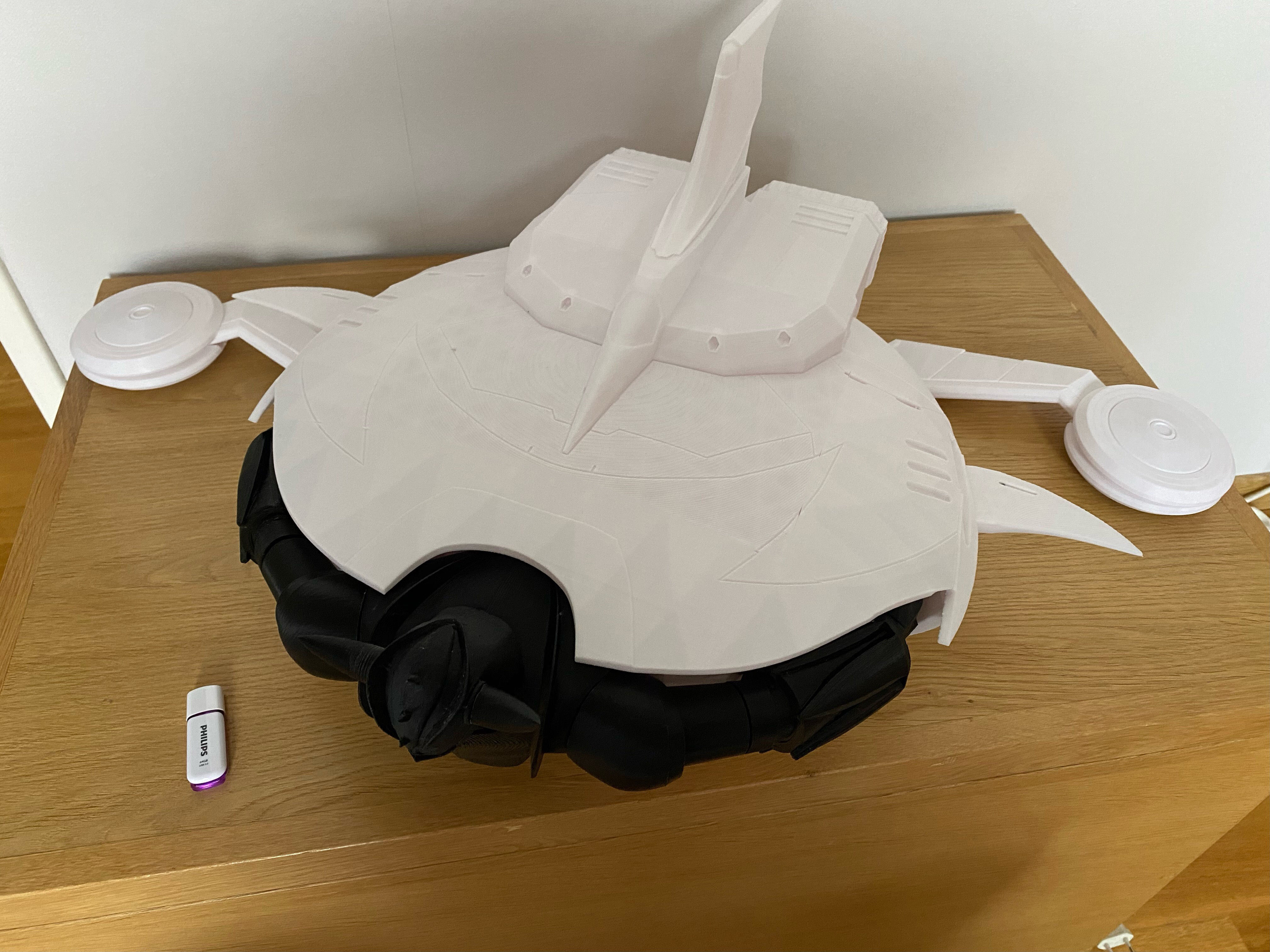 goldorak soucoupe ufo-STL for 3d printer 3D model 3D printable | CGTrader