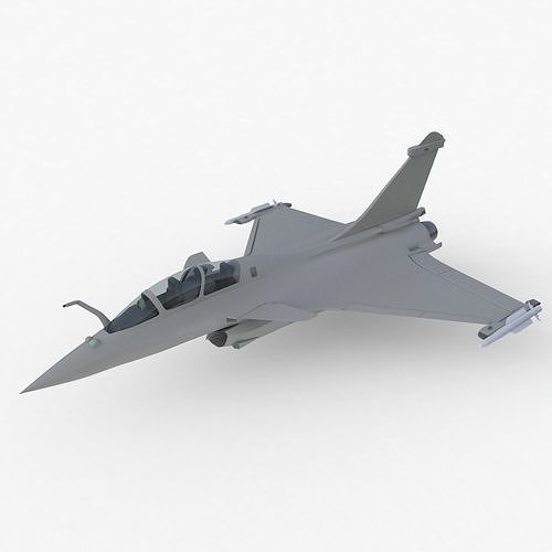 Aircraft Rafaele B Fly Clay 3D model | CGTrader