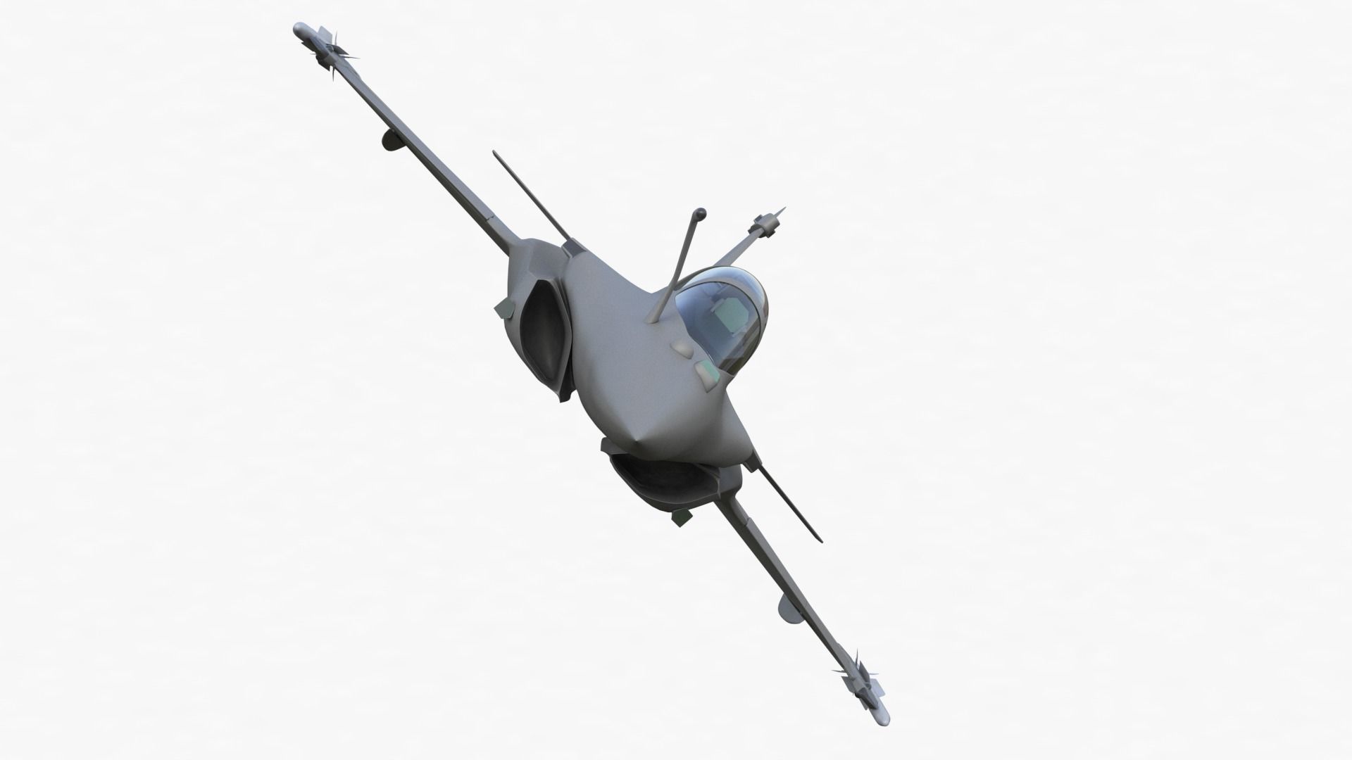 Aircraft Rafaele B Fly Clay 3D model | CGTrader