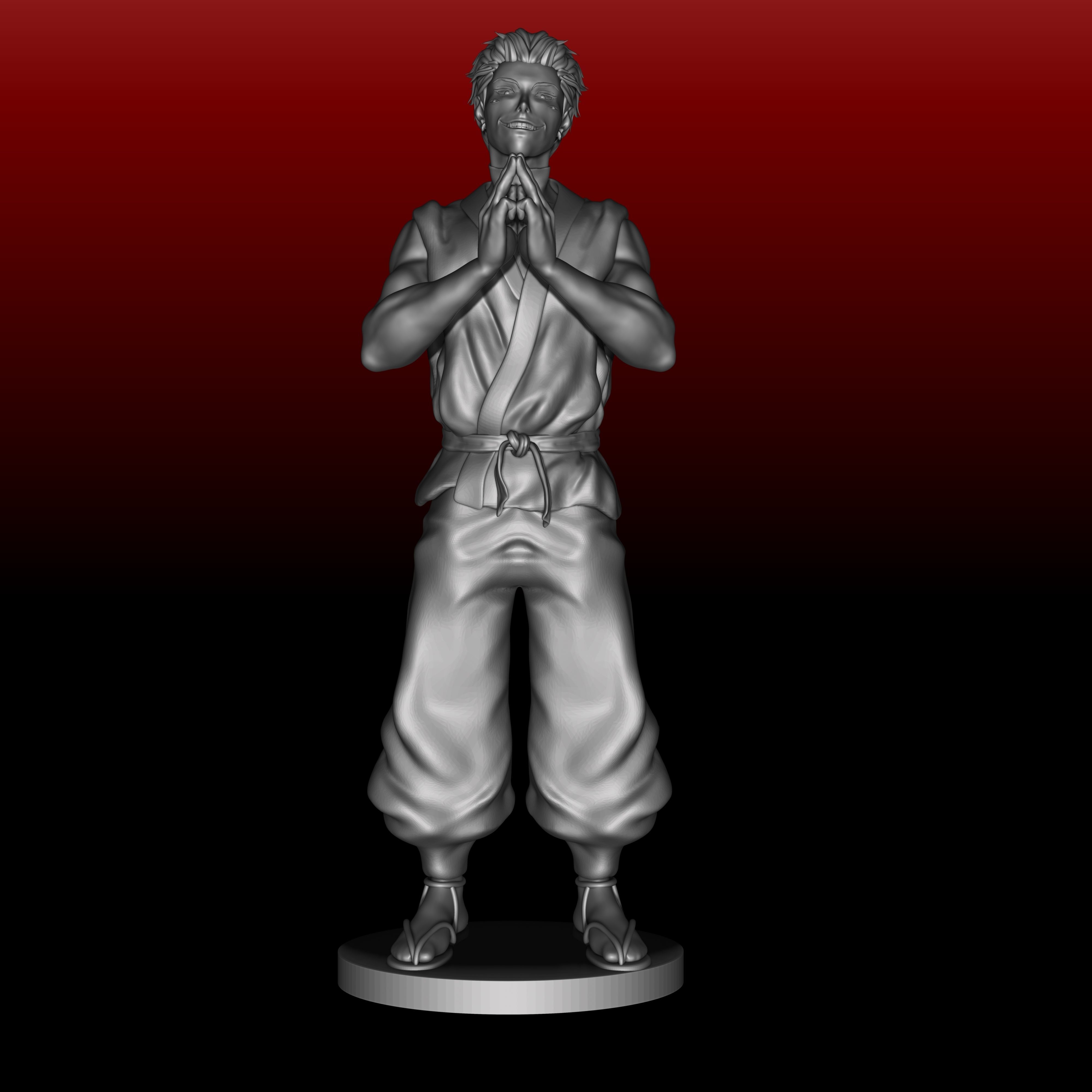 Sukuna Jujutsu Kaisen 3d Model 3d Printable Cgtrader