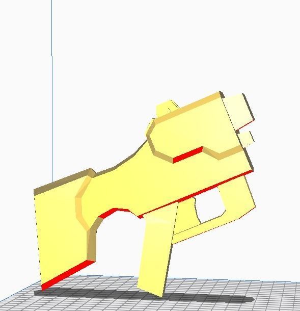 Rec-room machine gun model 3D model 3D printable | CGTrader