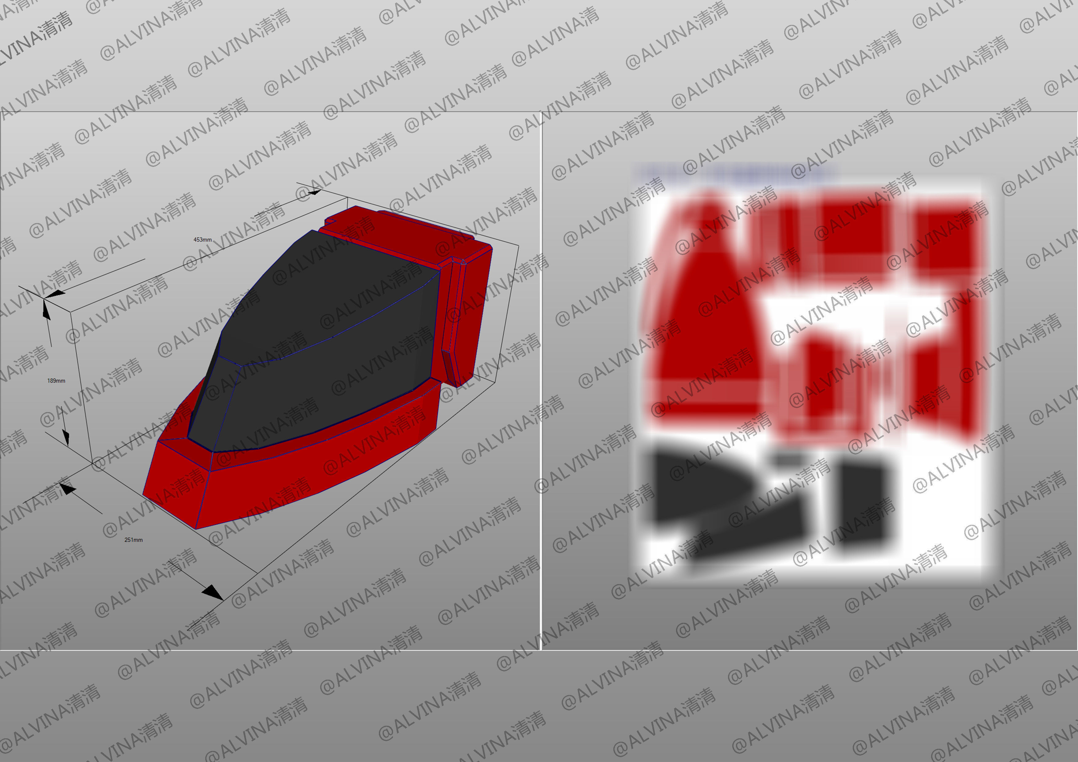 3D model B-Robo Kabutack Super Transform Form Cosplay Pepakura Foam ...