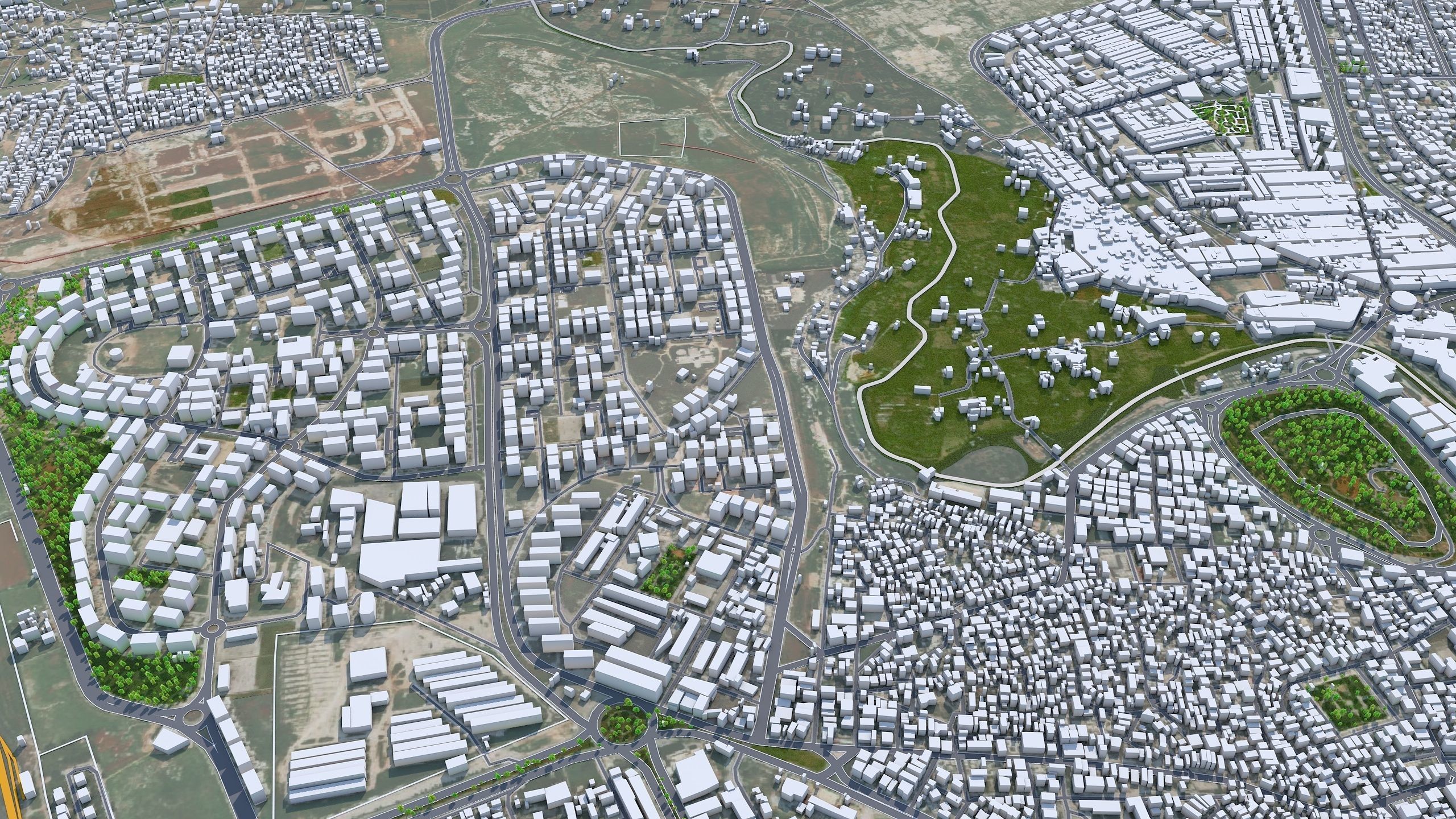 3D model Hama Syria 15km VR / AR / low-poly | CGTrader