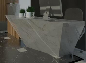 receptionist desk 3D model | CGTrader