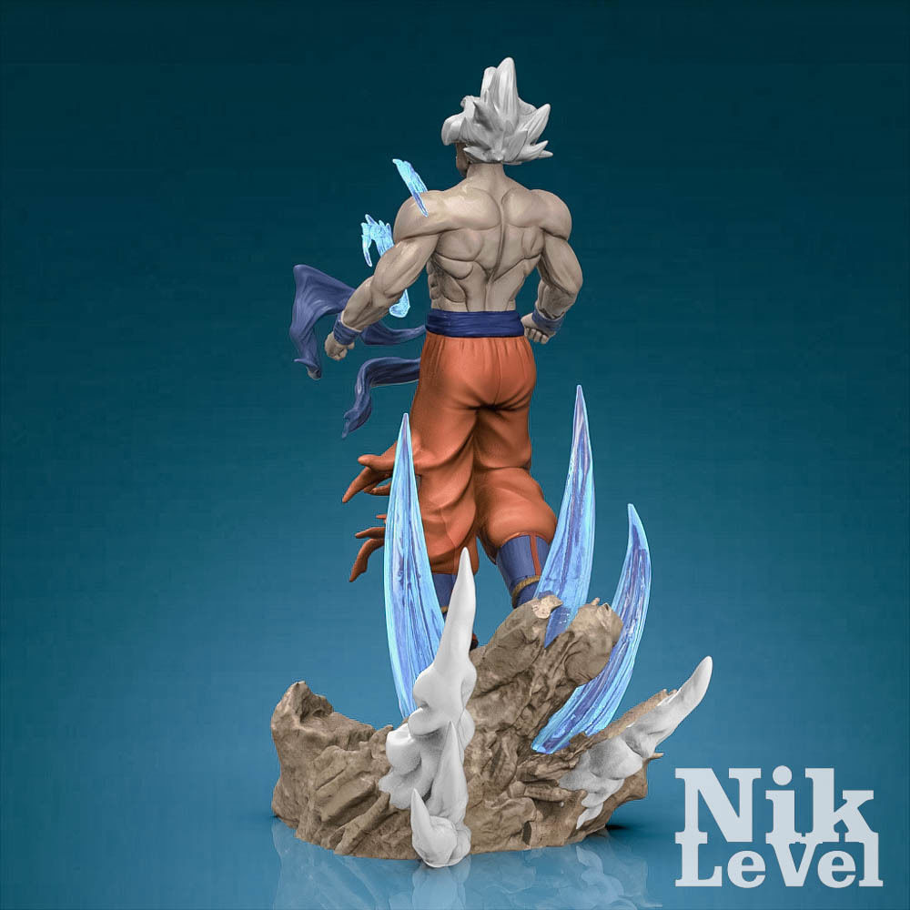 Son Goku Ultra Instict Dragon Ball 3D Printable 3D model 3D printable ...