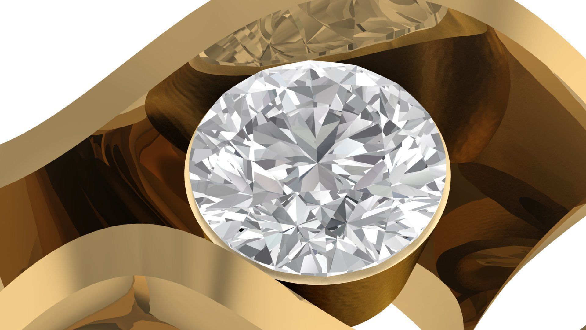 MELI model of ring VOL 19 3D model 3D printable | CGTrader