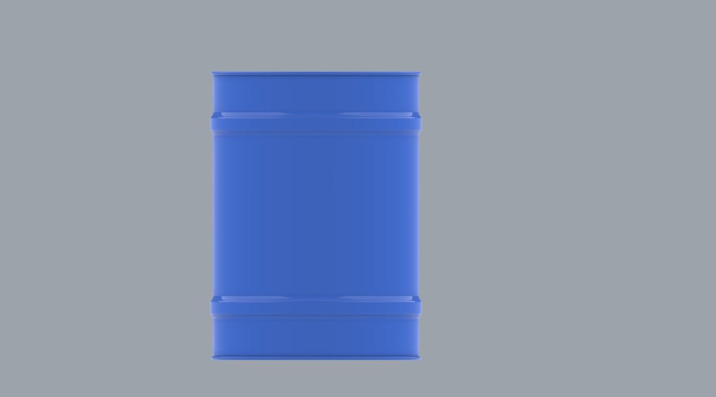 Chemical Liquid Barrel PM 3D model 3D printable | CGTrader