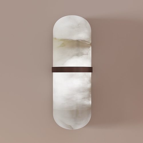 Melange Pill Form Sconce by Kelly Wearstler 3D model | CGTrader
