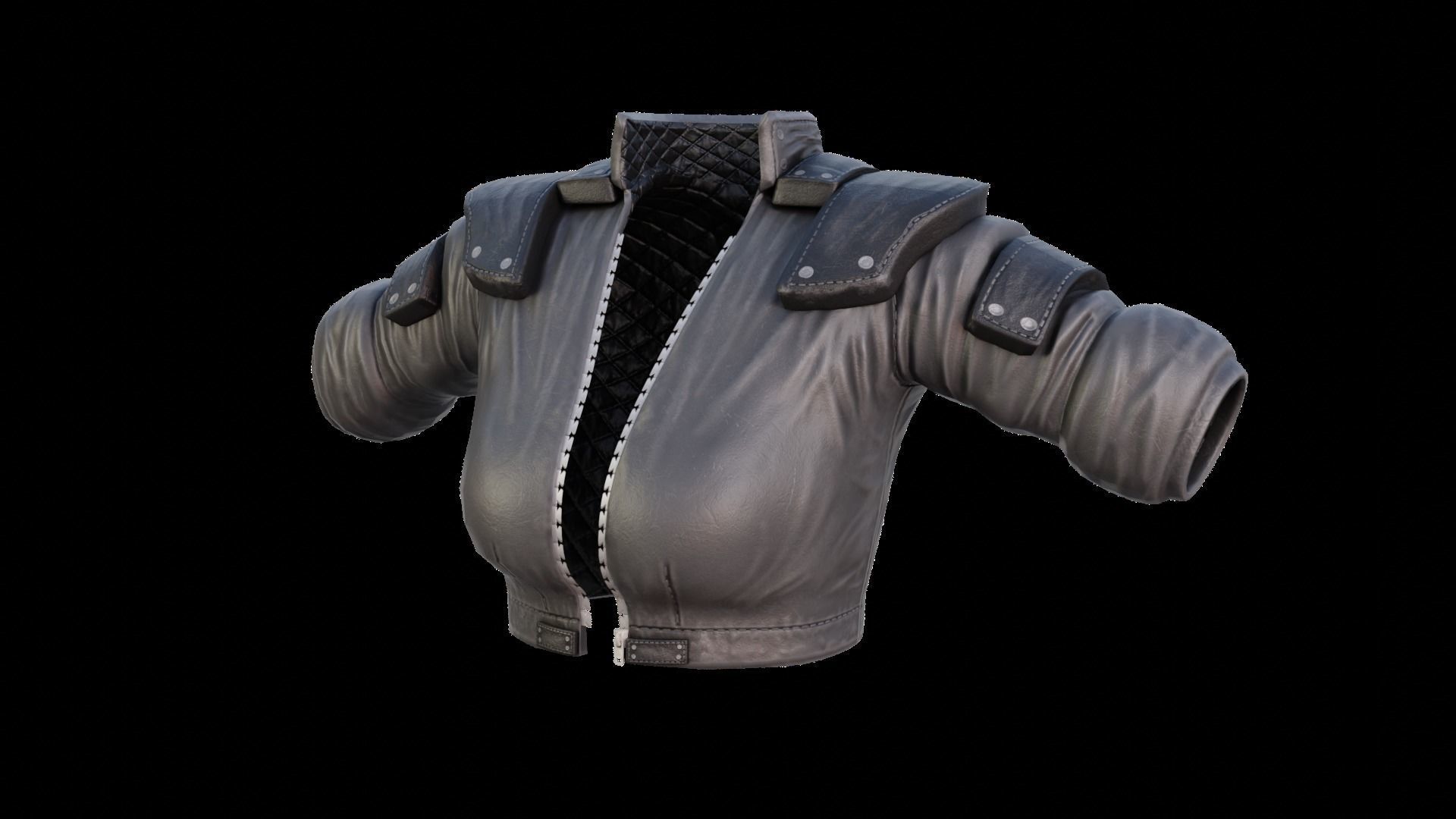 3D model Motoko Kusanagi Jacket - Modelled on Tori base - VRChat VR ...