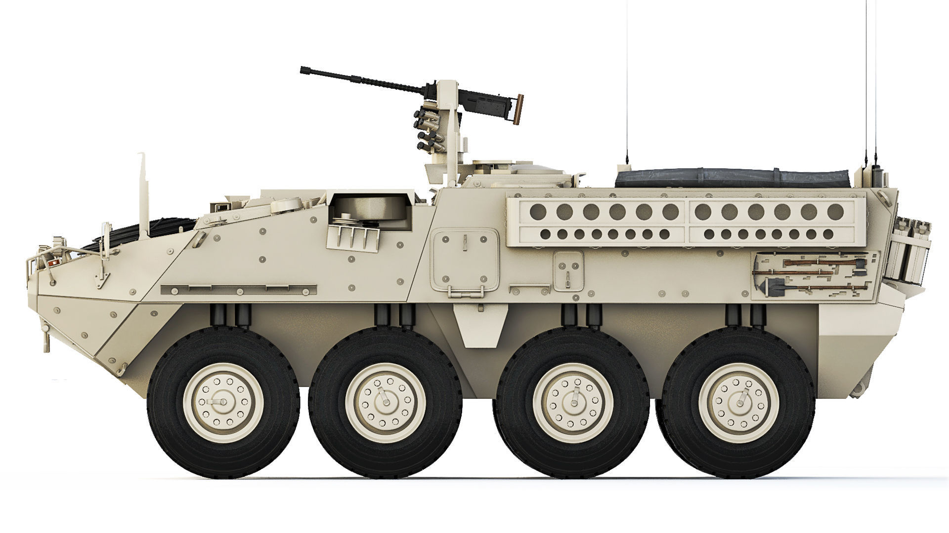 M1126 Stryker 2002 3D model | CGTrader