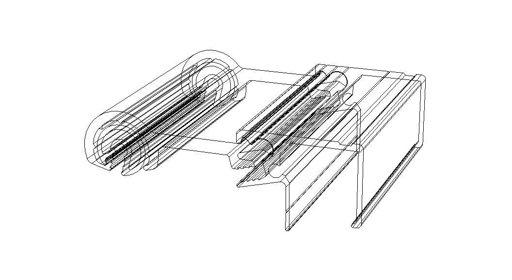 Aluminum Extruded Vehicle Rope Rail System 3D model animated rigged ...