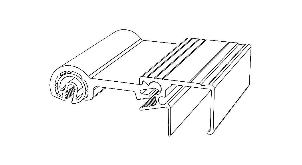 Aluminum Extruded Vehicle Rope Rail System 3D model animated rigged ...