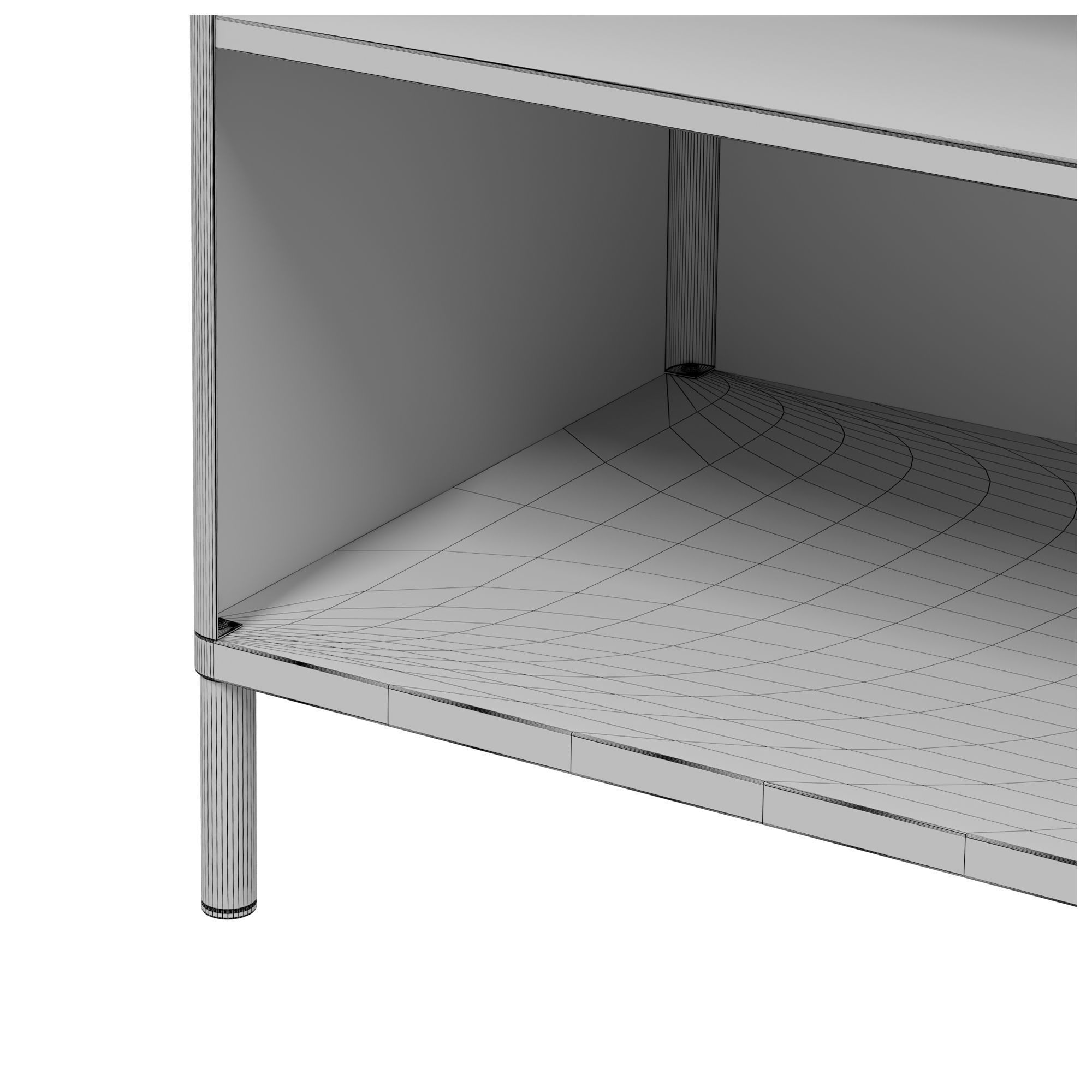 IKEA - BEKANT Rack bookcase 3D model | CGTrader