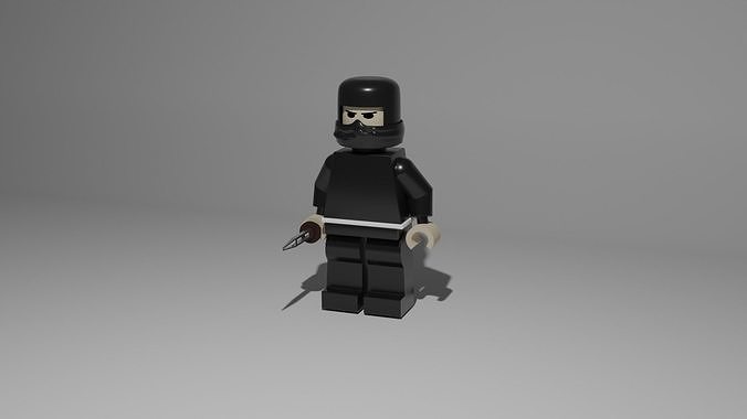 Ninja Lego 3D model | CGTrader