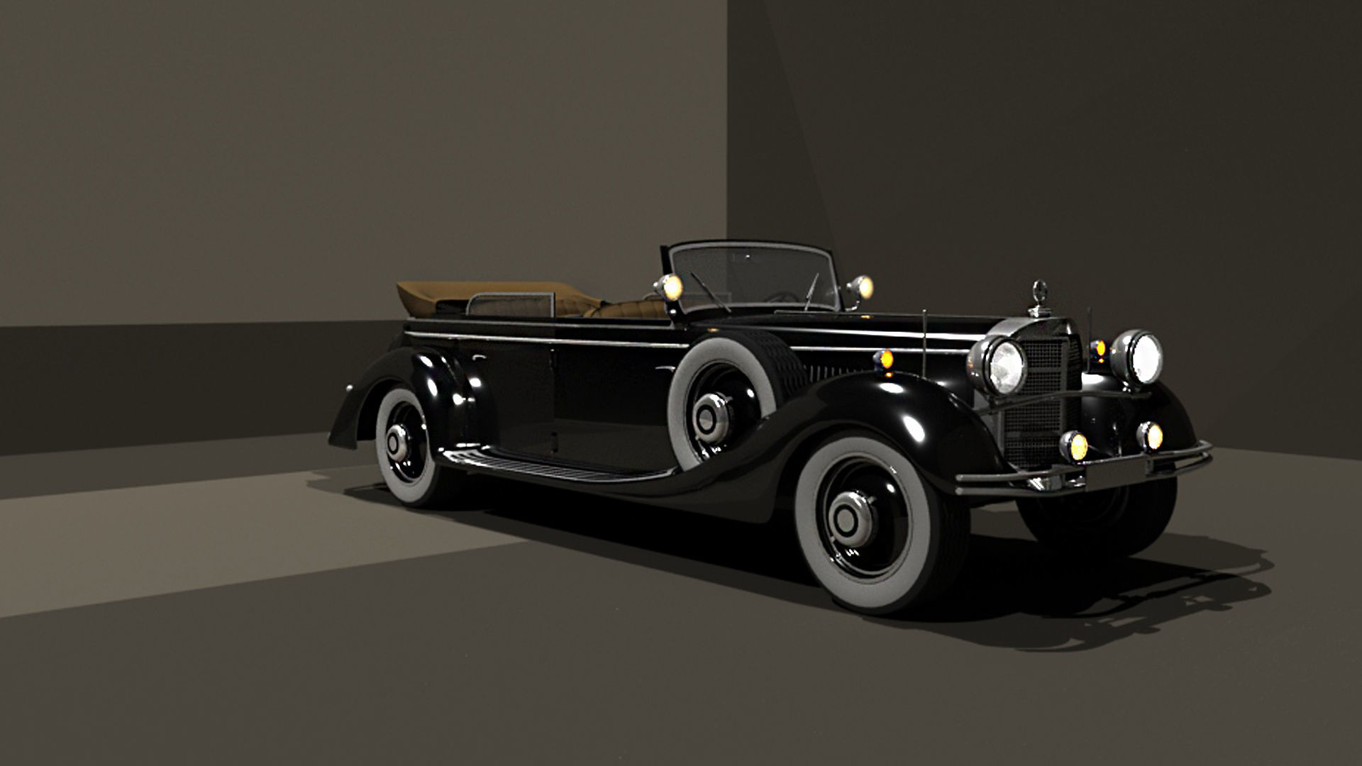 Mercedes-Benz 770 3D model | CGTrader