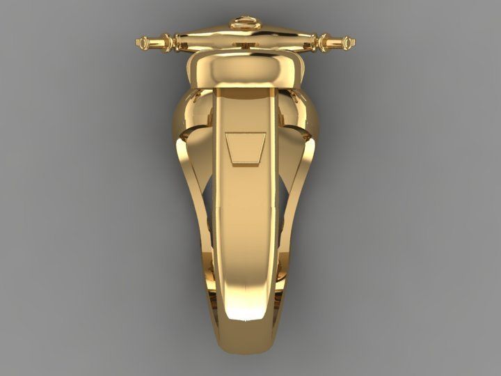 motorcycles rings 3D model 3D printable | CGTrader