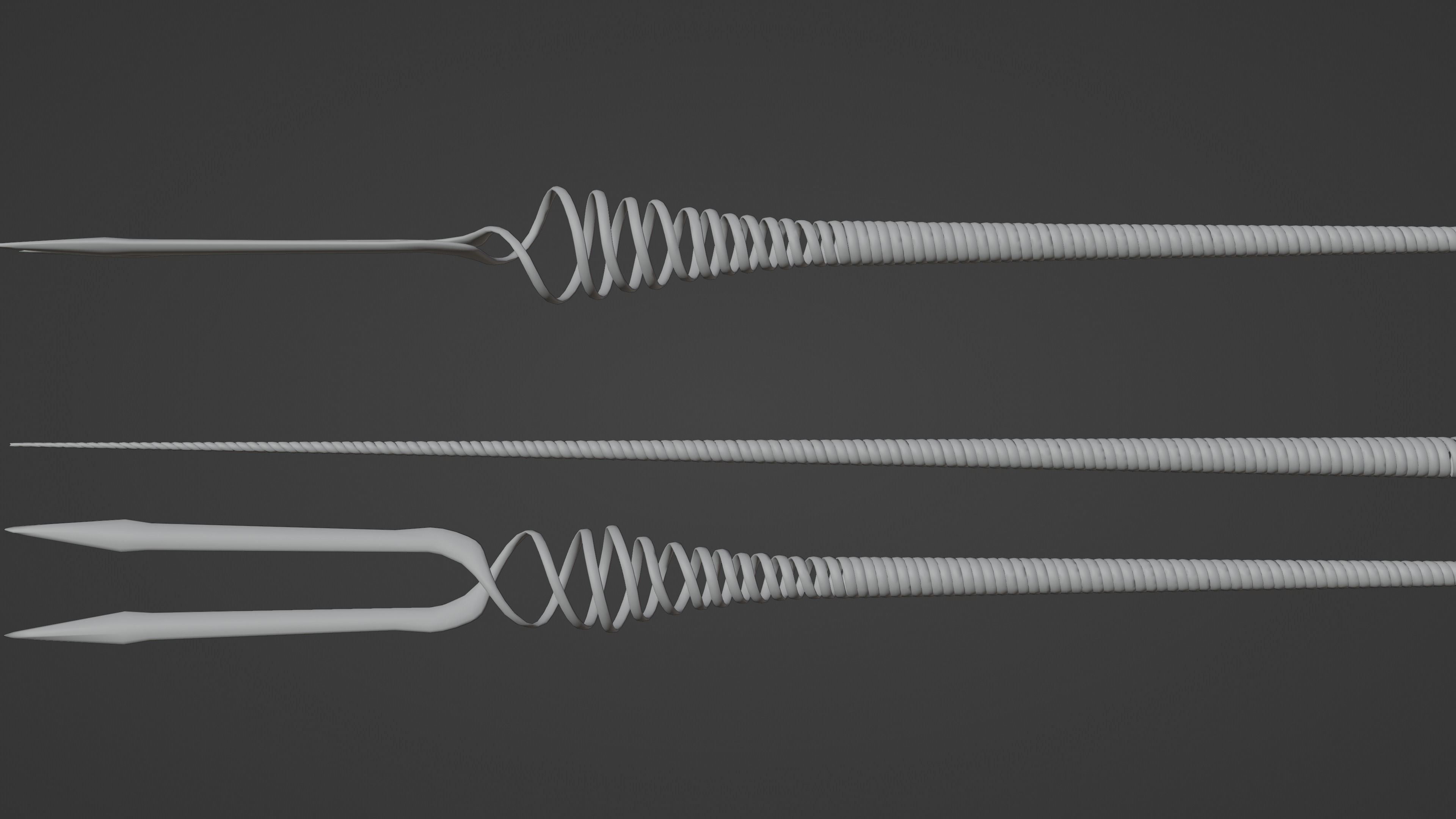 3D model Neon Genesis Evangelion Spear of Longinus VR / AR / low-poly ...