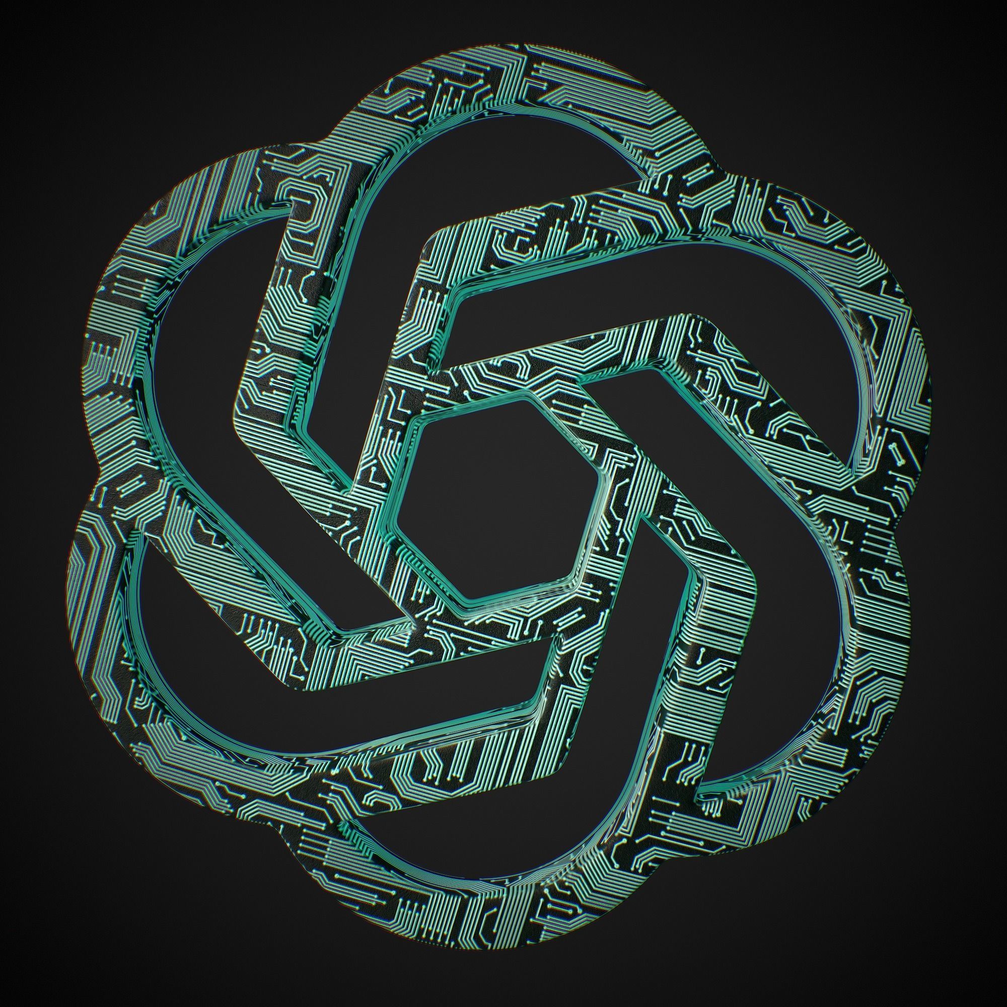 ChatGPT Logo 3D model | CGTrader