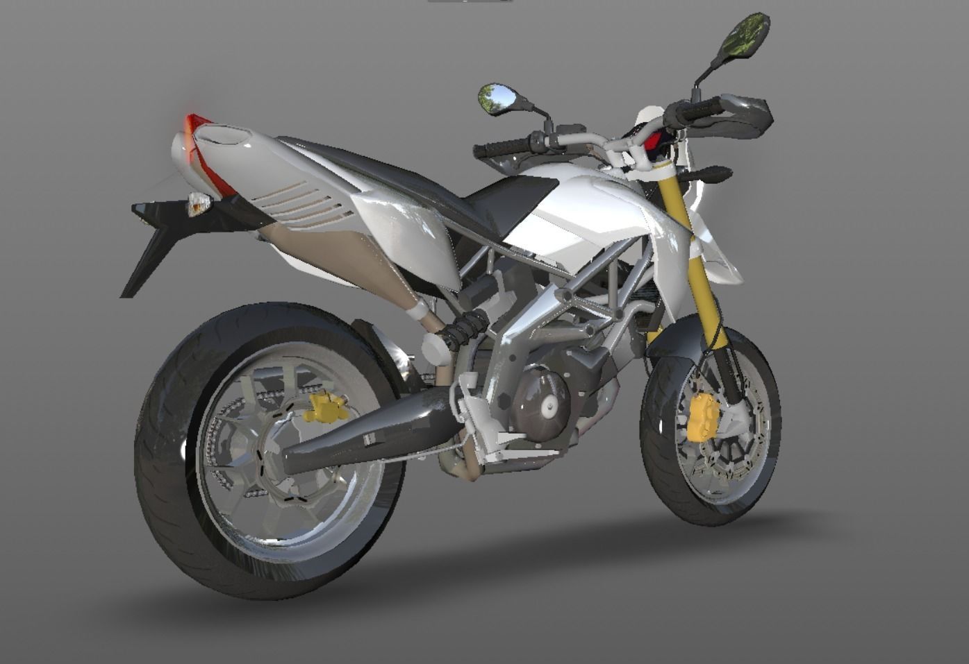3D model New Heavy bike - Motorbike 3d model game ready assest VR / AR ...