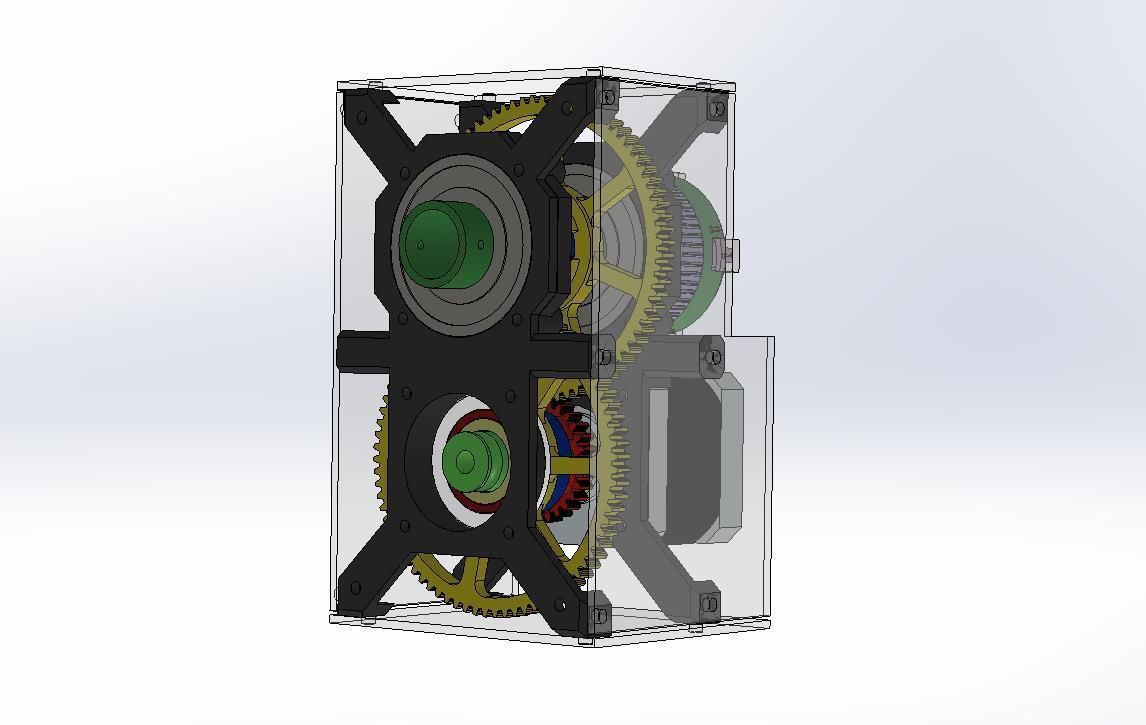 3D model of a rotary axle with a four-jaw chuck 3D model 3D printable ...