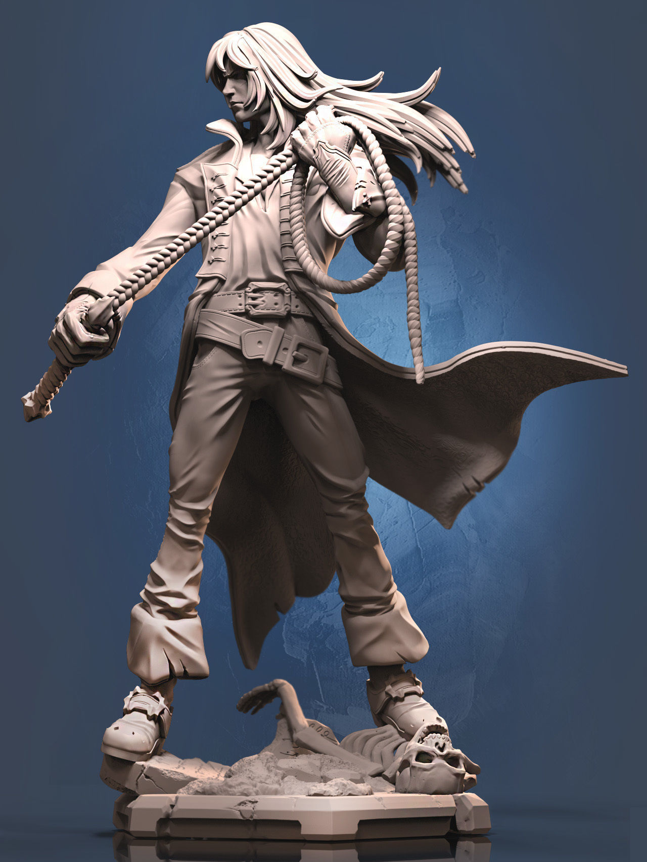 Richter Belmont Fanart 3D model 3D printable | CGTrader